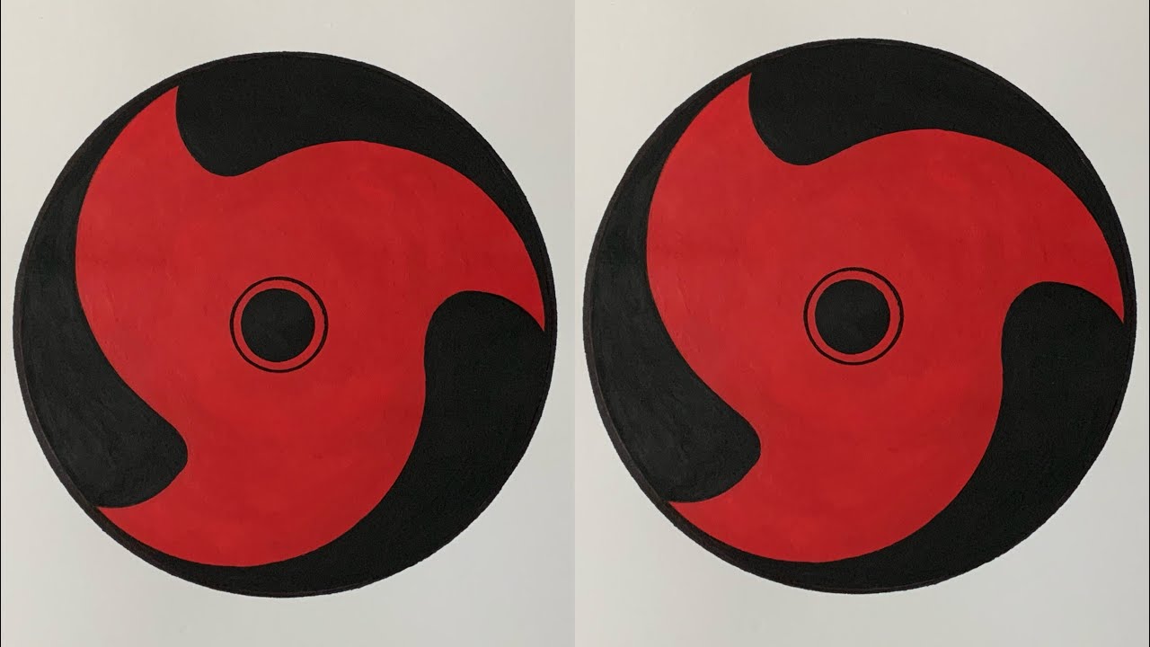 Speed Drawing : Naka Uchiha’s Mangekyō Sharingan | NARUTO - YouTube