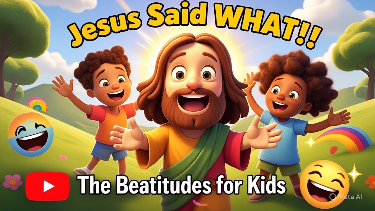 Blessed Are WHO?! 😲 | Bible Song for Kids – Jesus' Beatitudes - YouTube