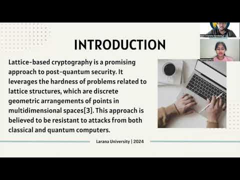 Lattice-Based Post-Quantum Cryptography - YouTube