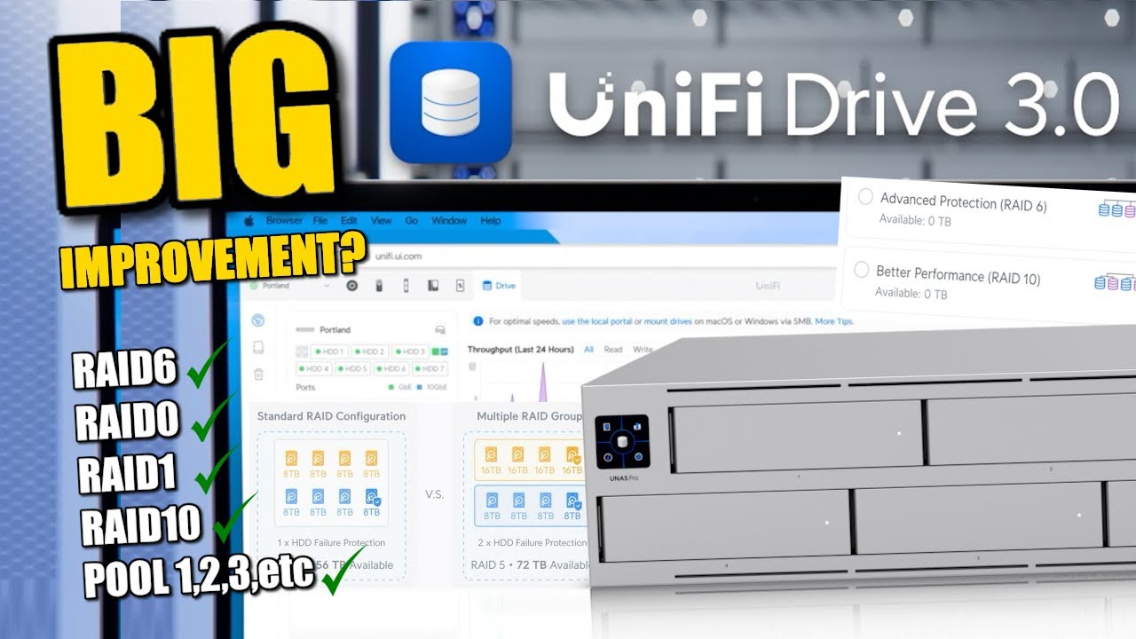 UniFi UNAS Drive 3.0 Update - Should You Upgrade to UniFi NAS OS 4.3.6 ...