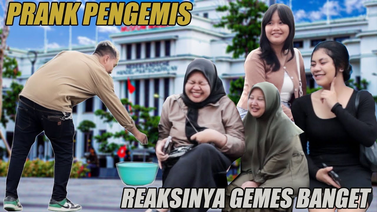 PRANK ANGGAP CEWEK -CEWEK CANTIK INI MINTA - MINTA SEOLAH JADI PENGEMIS ‼️ REAKSINYA GEMES ...