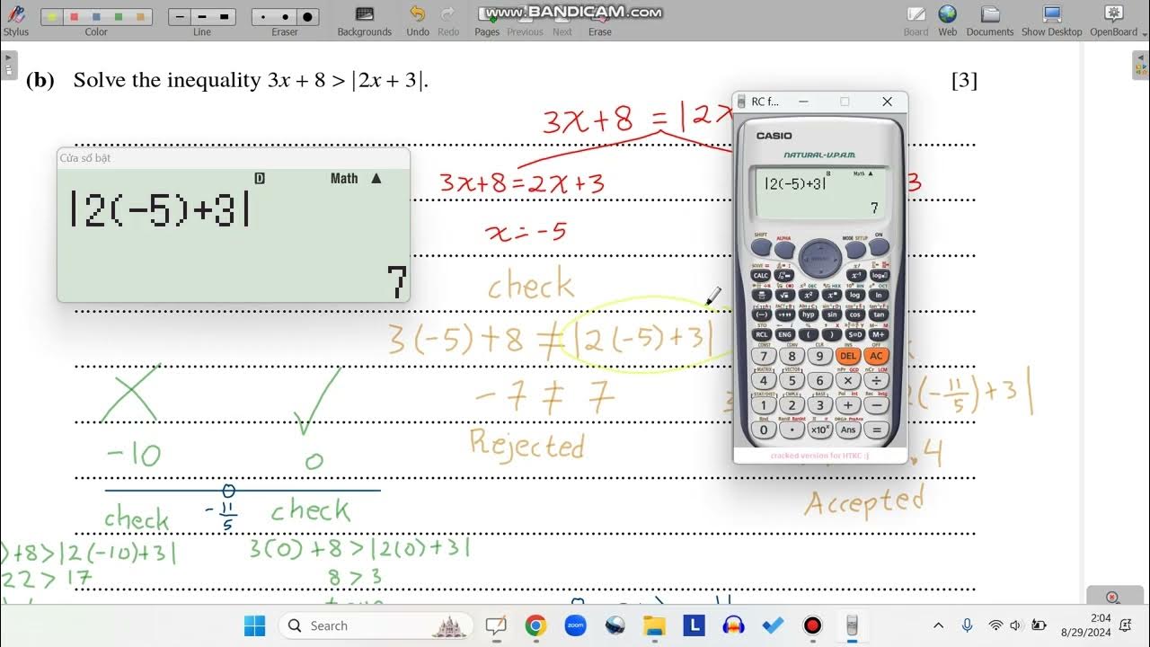 9709_s23_qp_31 Q2a,b Topic 3.1.1 Modulus Functions A Level Mathematics ...