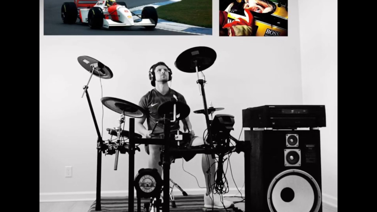 Tema da vitória - Ayrton Senna drum cover - YouTube