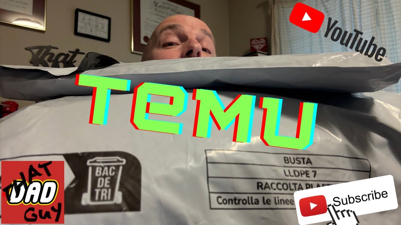 Unboxing My Temu Haul! 🎁 | That Dad Guy - YouTube