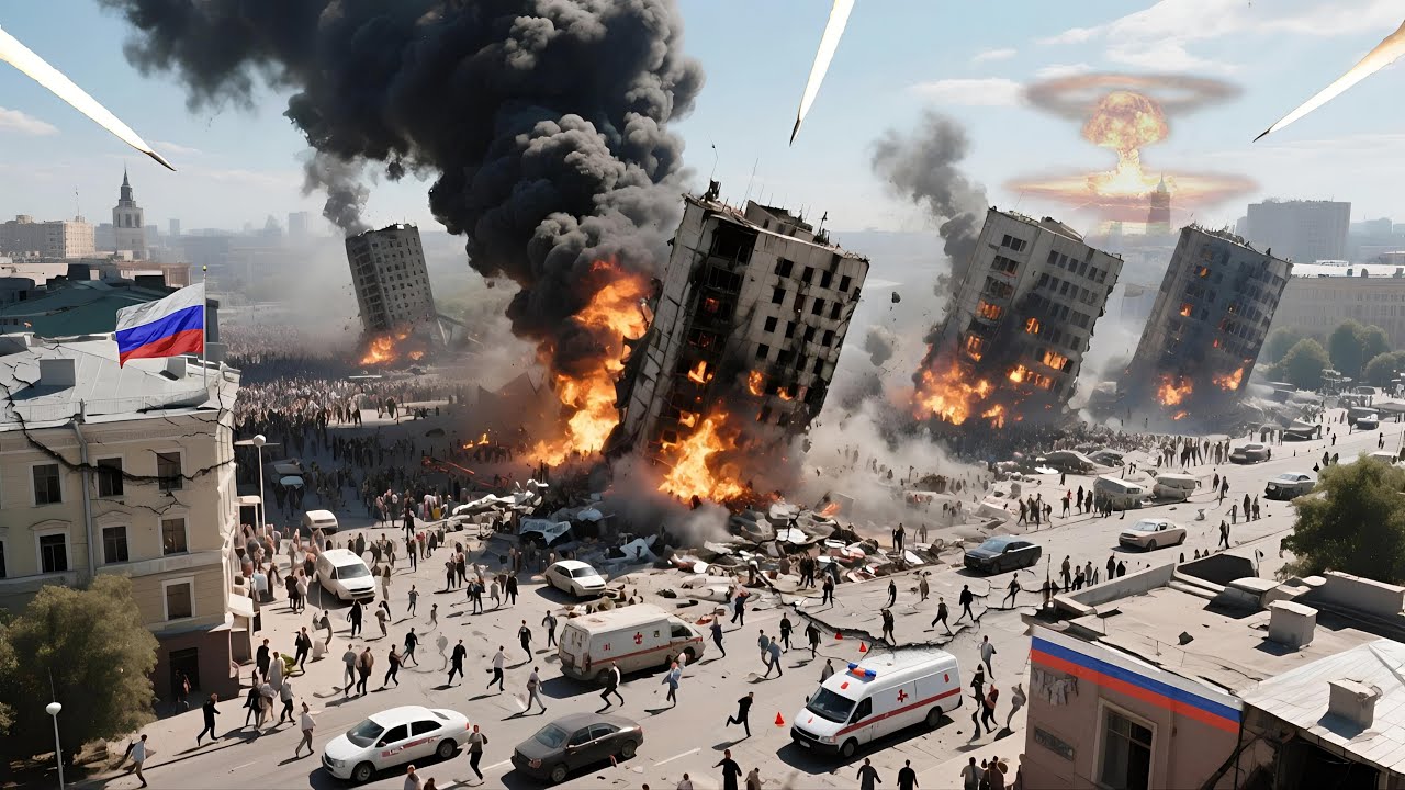 30 minutes ago, the world was shocked! A HUGE explosion in downtown ...