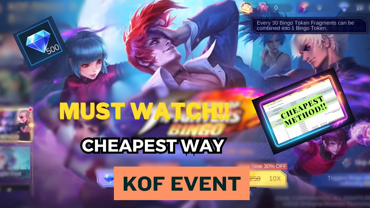 KOF Event Guide & Tutorial | UPDATED KOF BINGO PATTERNS MLBB - YouTube