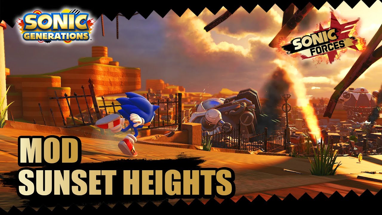 ¡SUNSET HEIGHTS EN SONIC GENERATIONS! | MOD - YouTube
