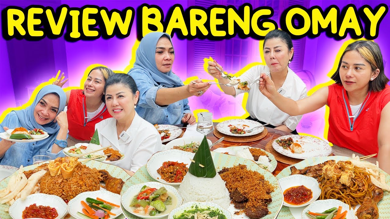 MUKBANG SEMEJA!! MAMA RIETA PERTAMA KALI REVIEW MAKANAN MAMITOKO SAMA ...