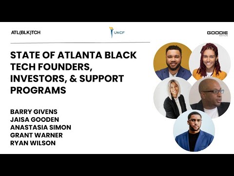 2024 State of Atlanta's Black Tech Startup Founders, Investors, and ...