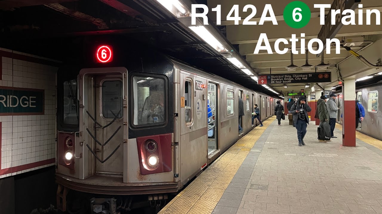 IRT Subway: R142A 6 Train Action - YouTube