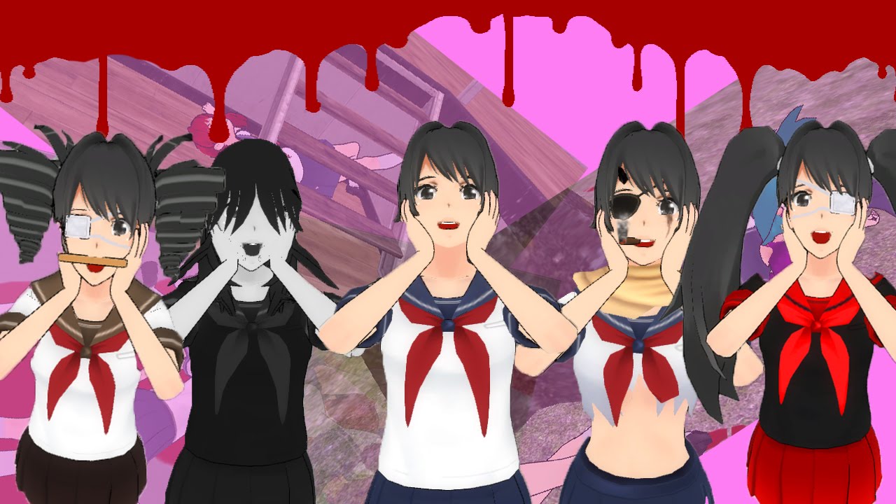 Yandere Simulator Part 2 Glitch's easter eggs and more - YouTube