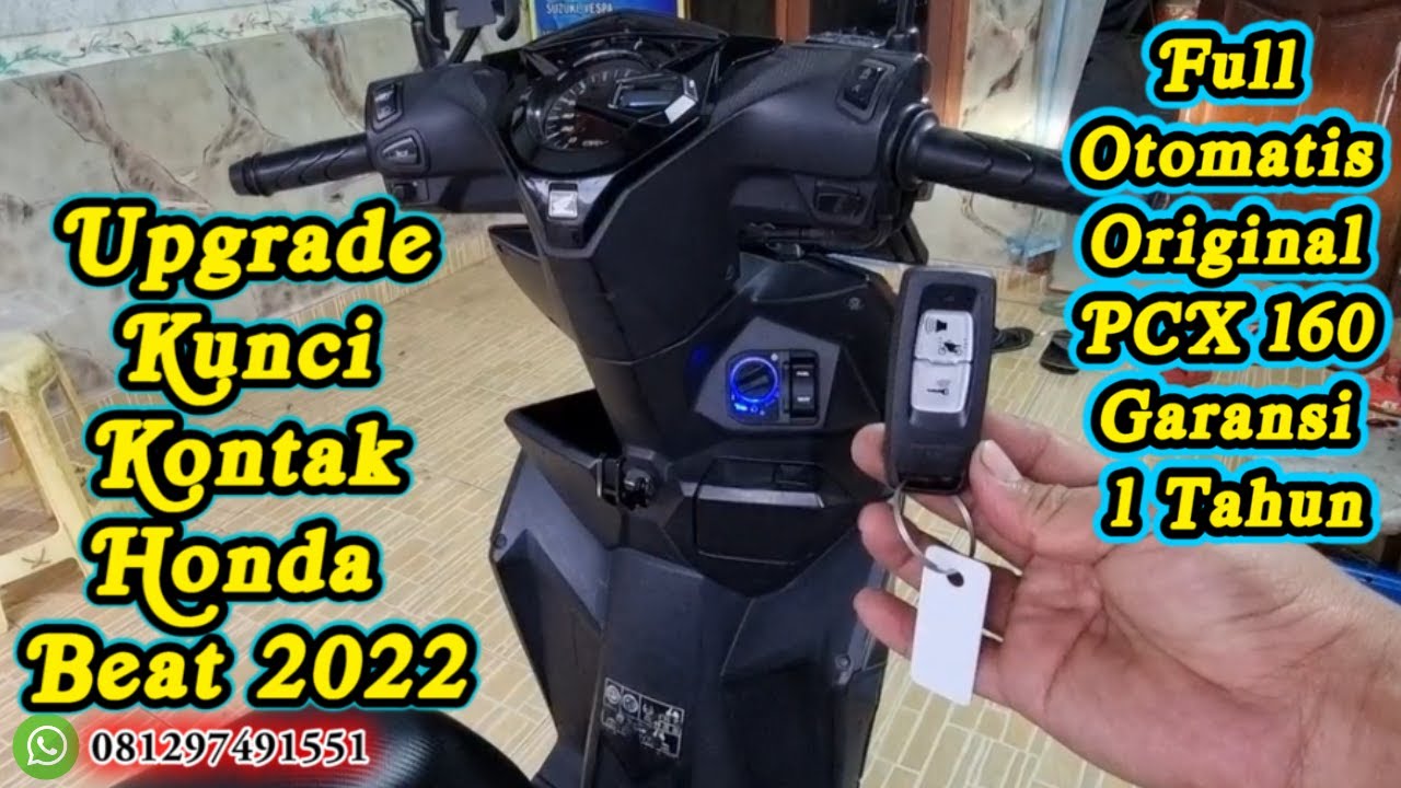 Pasang Keyless Honda Beat New Asal Serpong Pakai Remot Dan Modul ...