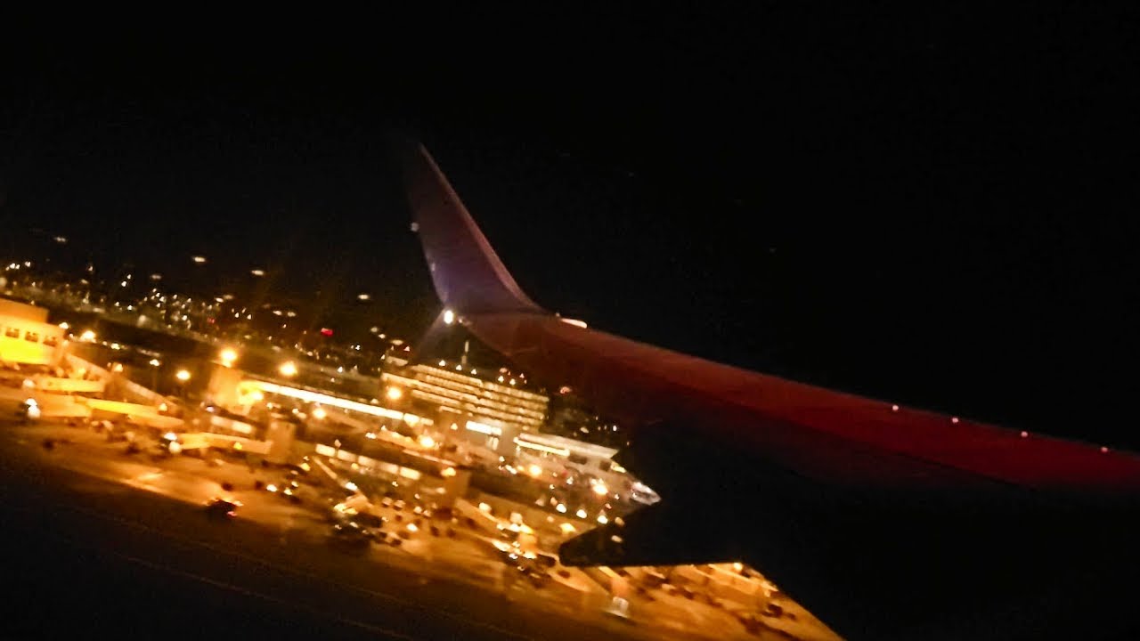 |HD| Awesome Airport Views & Seattle Night Takeoff - Delta Air - Boeing ...
