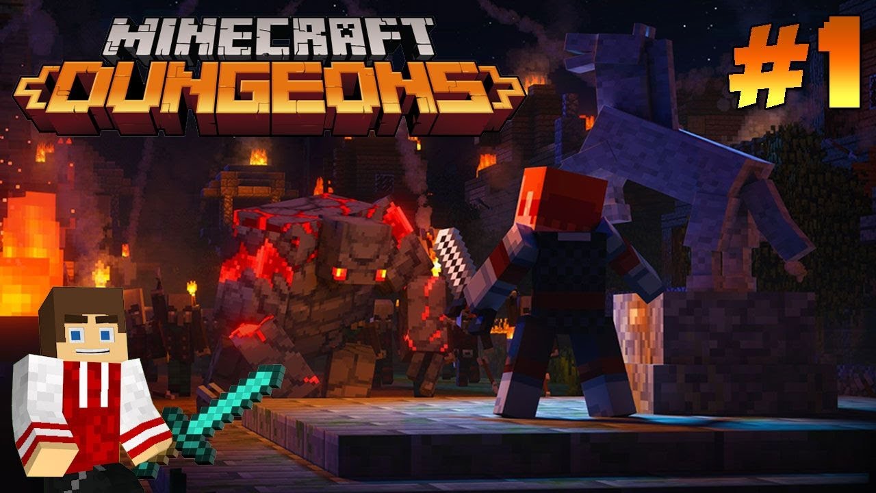 A Forest full of Creepers! - Minecraft Dungeons Ep. 1 - YouTube