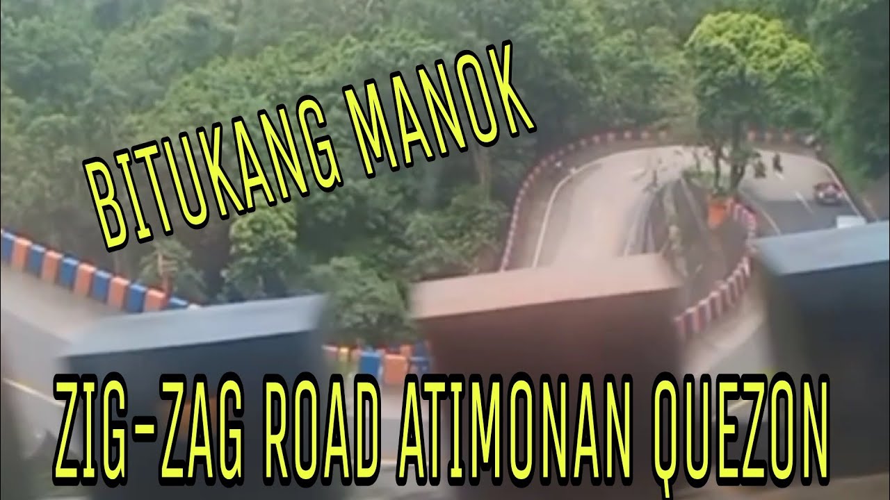 ZIG-ZAG ROAD ATIMONAN QUEZON#travel #adventure - YouTube