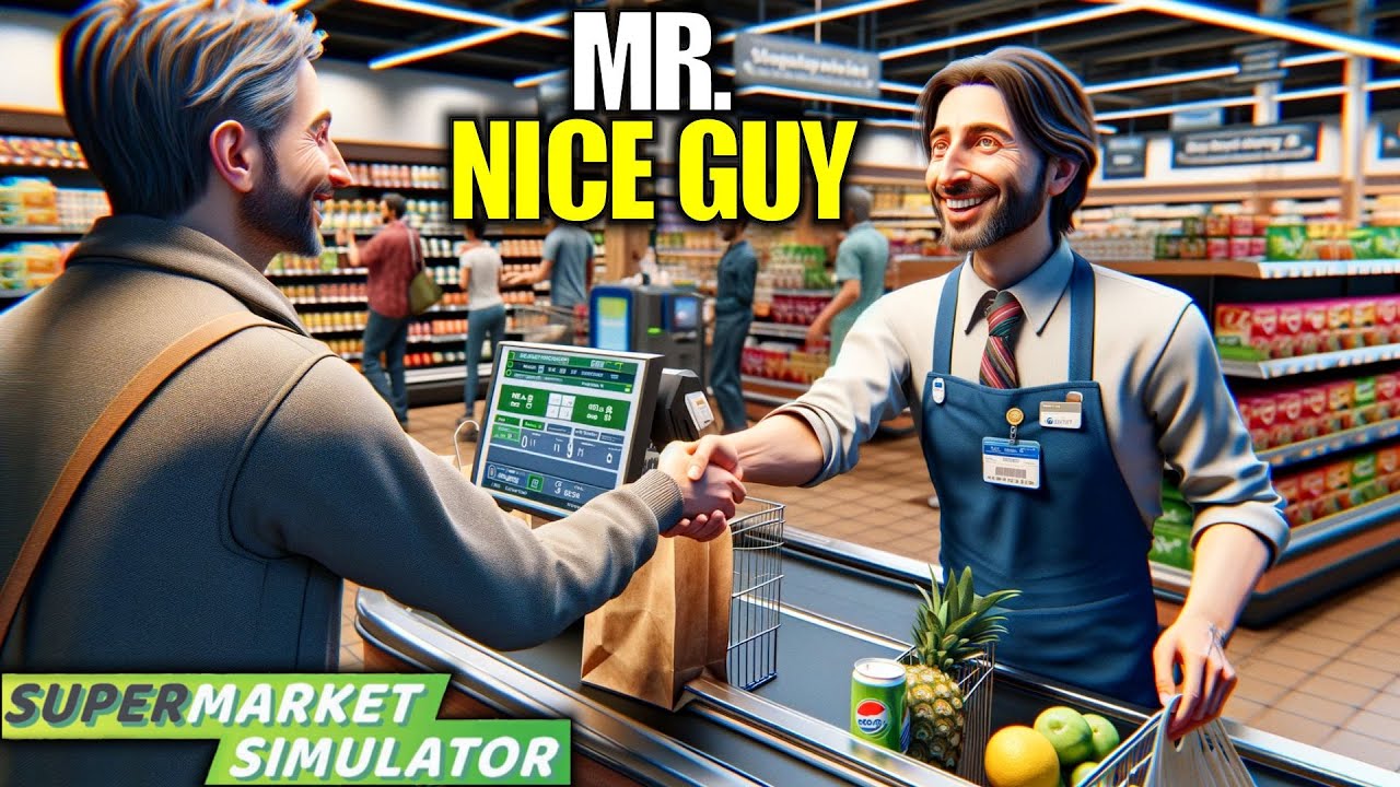 Trying to be Nice to Customers | Supermarket Simulator Gameplay | Part ...