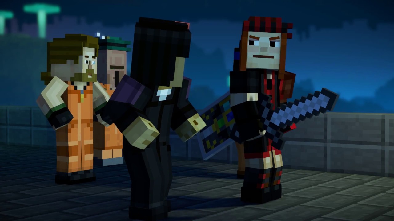 Minecraft Story Mode Season Two Gameplay Walkthrough Episode 4 Girl ...