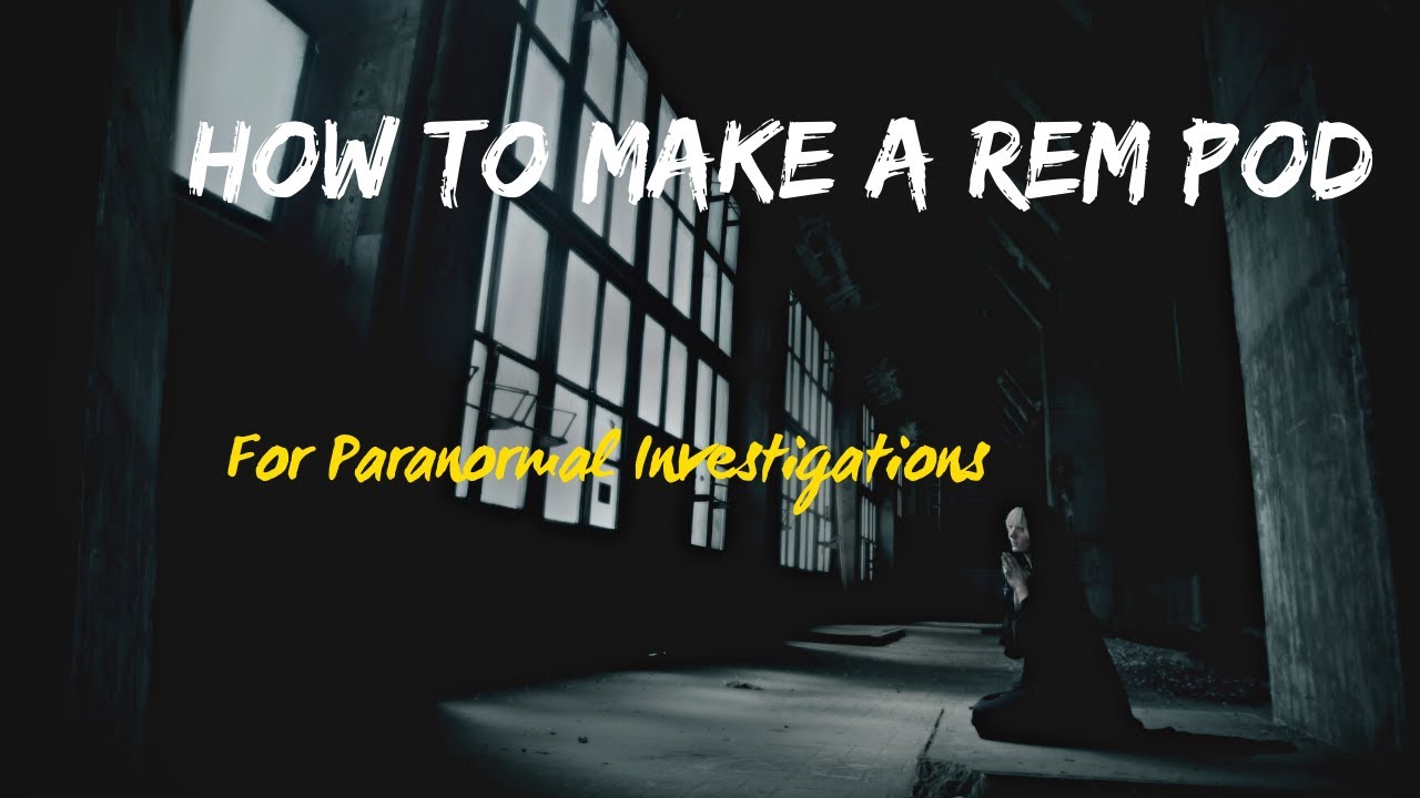 How to make a REM Pod - YouTube
