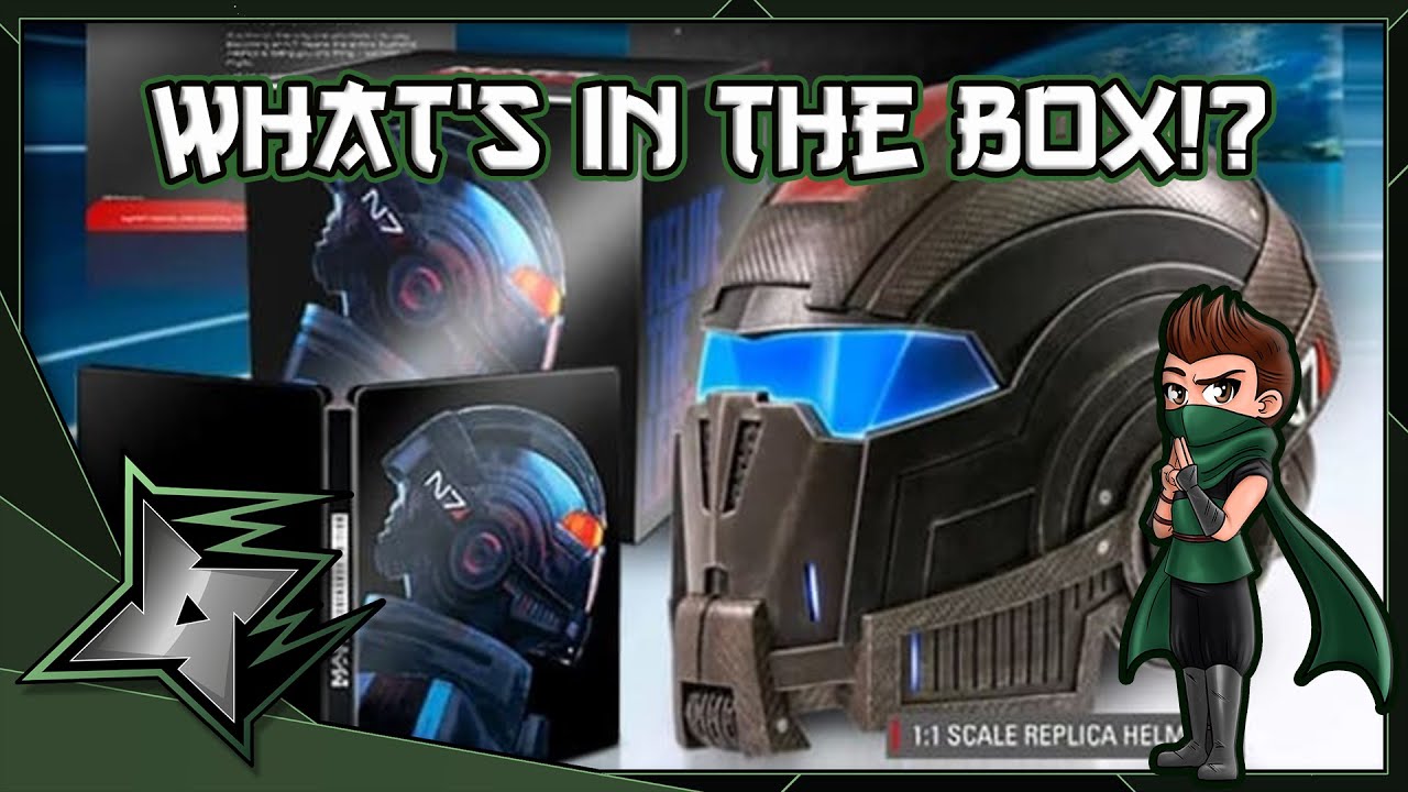 What's In The Box?! || Mass Effect Legendary Cache Edition *Unboxing ...