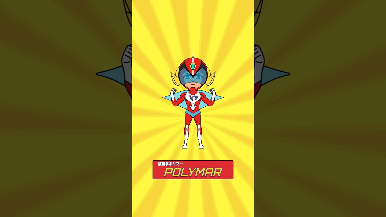 Who still remember Hurricane Polymar? #anime #cartoon #tatsunoko - YouTube