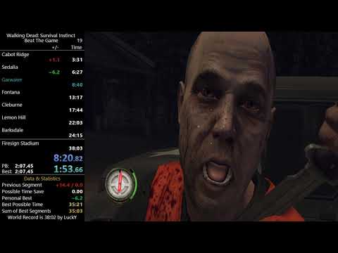 The Walking Dead Survival Instinct Any% in 35:27 [World Record]