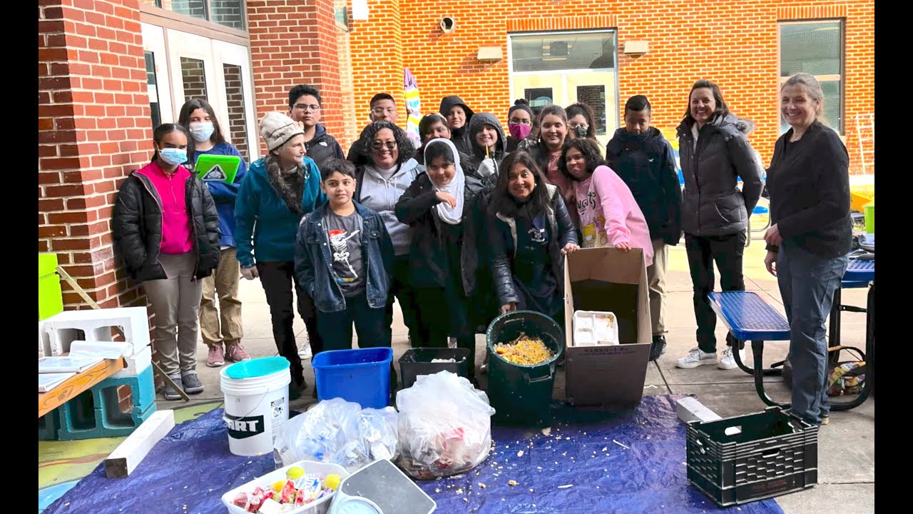 CAS Green Team Initial Waste Audit Dec 2023 (Updated) - YouTube