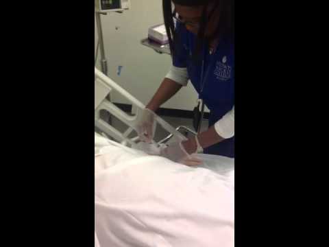 IV bolus flush method - YouTube