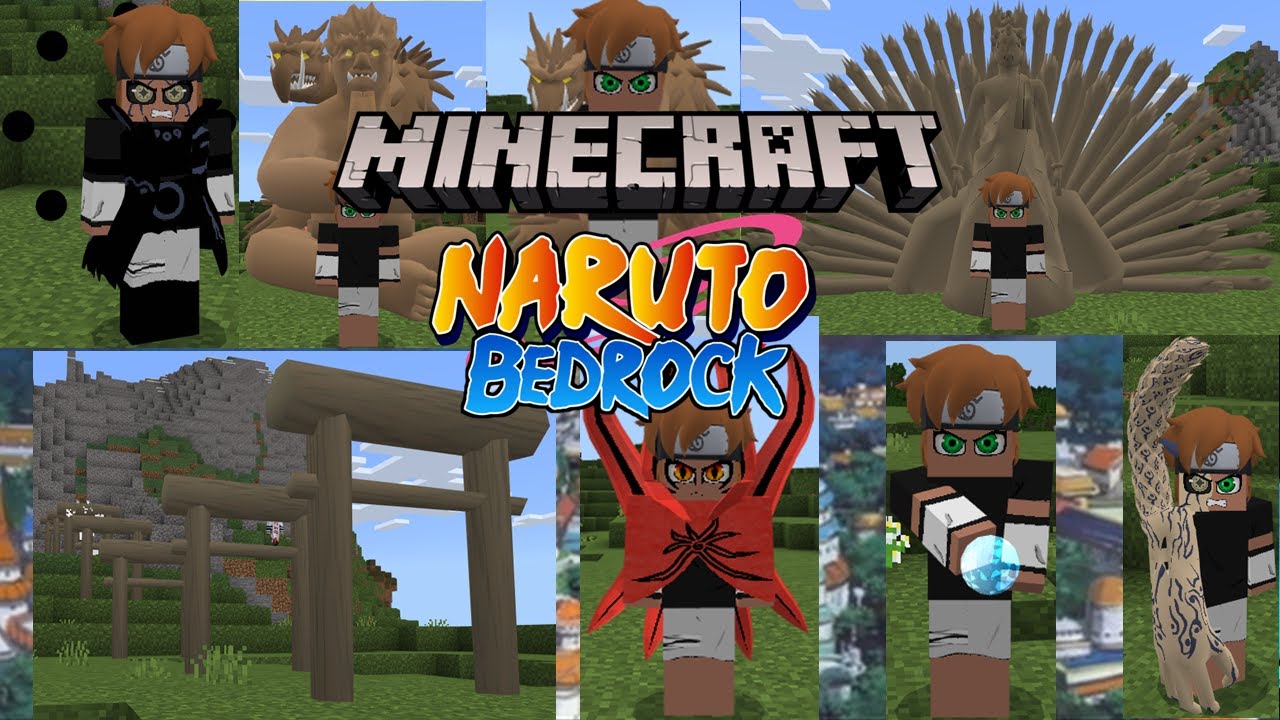 *UPDATED* Naruto Bedrock Mod! Barion Mode, Uchiha Massacre, New Jutsus ...