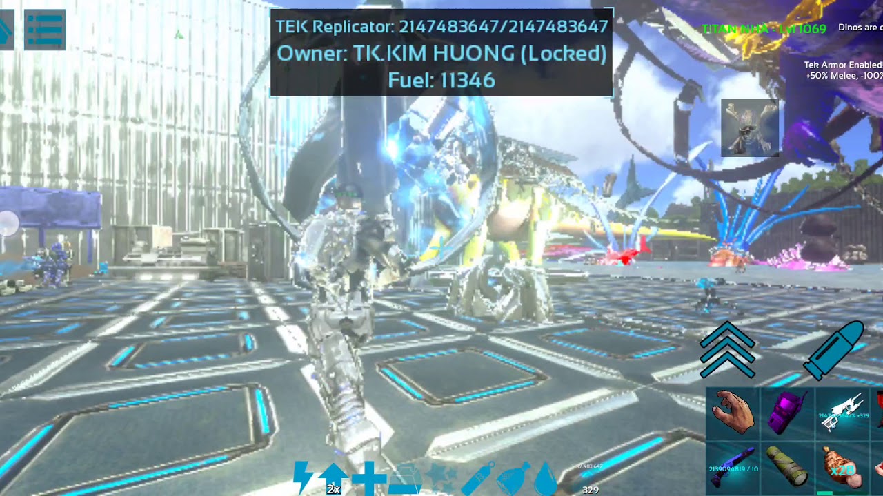 ARK MOBILE hướng dẫn hack độ bền két sắt và có thể áp dụng cho nhiều ...