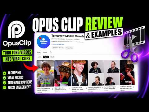 Opus Clip Review and Examples (Instagram/Tiktok/YouTube)