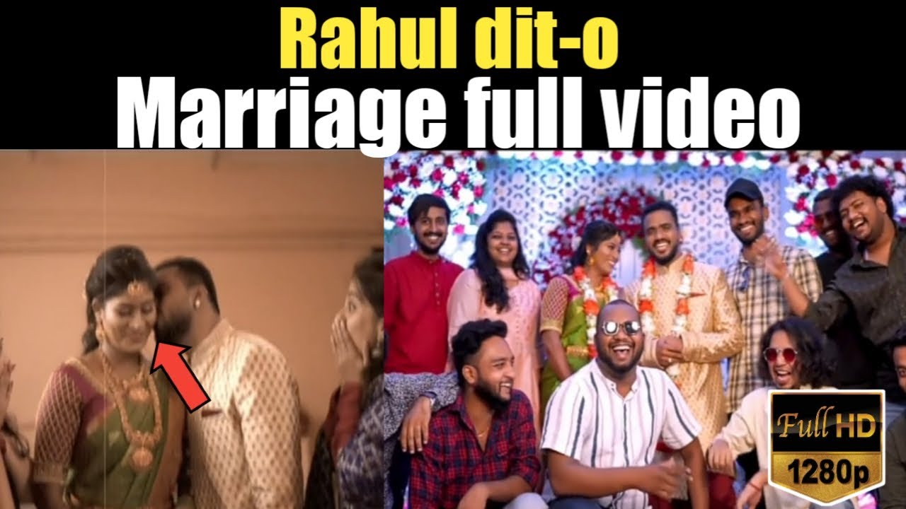 Rahul dit-o official marriage video 2021 | rahul dito | hd video | # ...