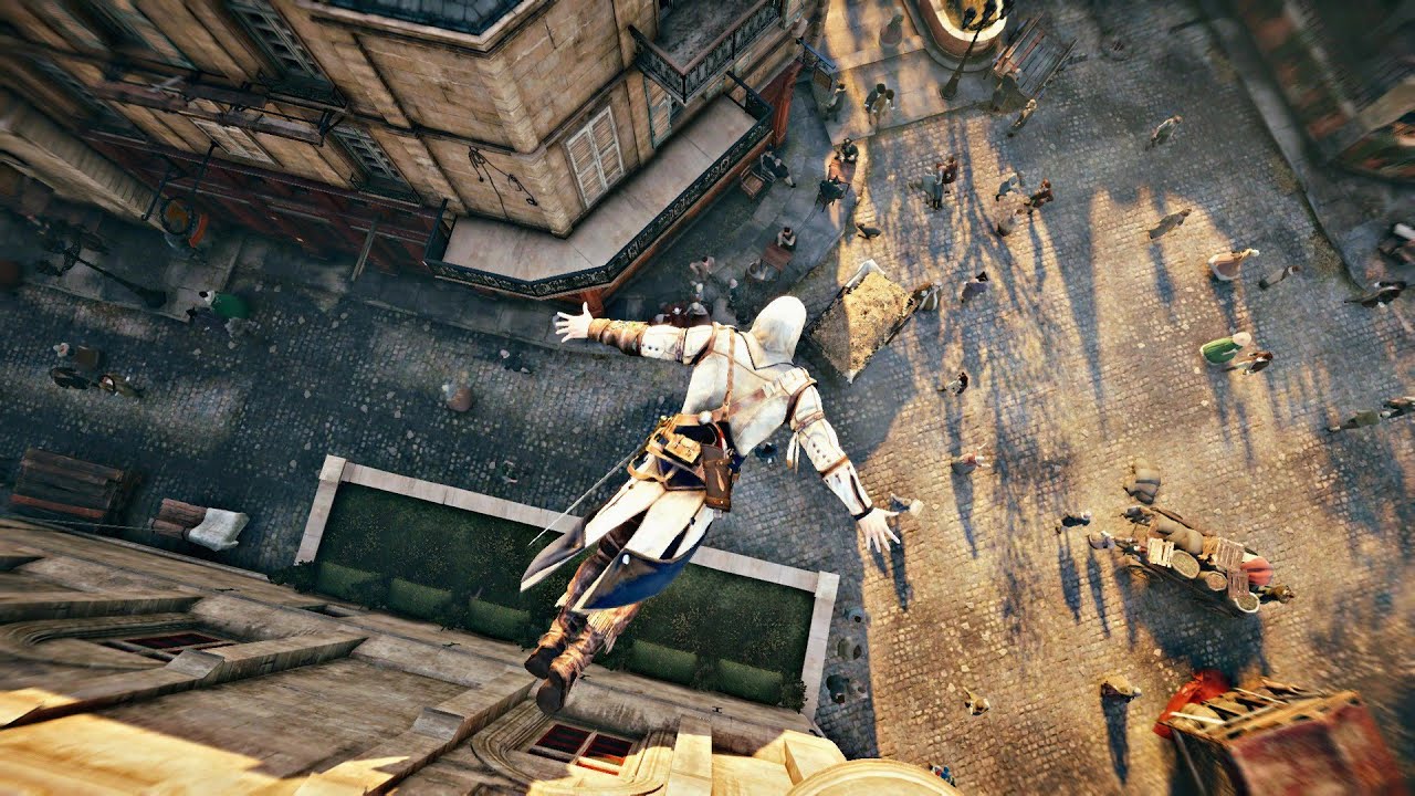 AC Unity Connor Kenway Outfit Parkour - YouTube