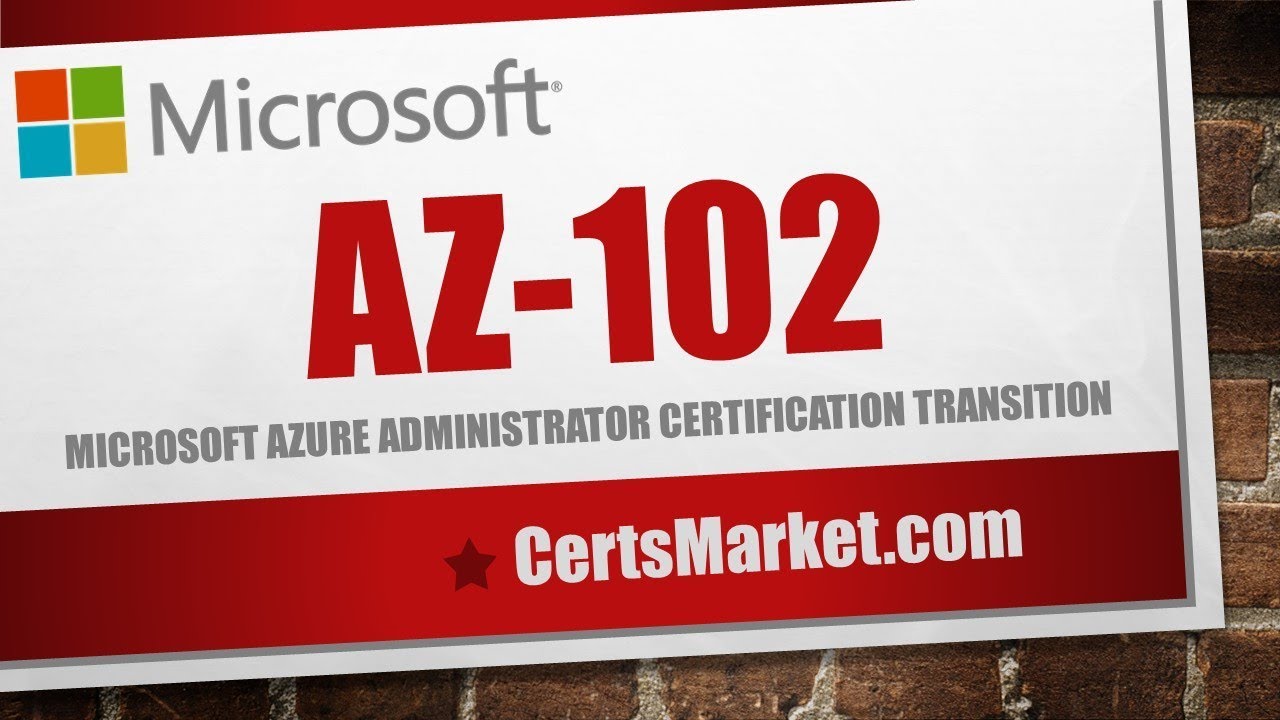AZ-102 Dumps PDF | The Secret To AZ-102 PDF Revealed - YouTube