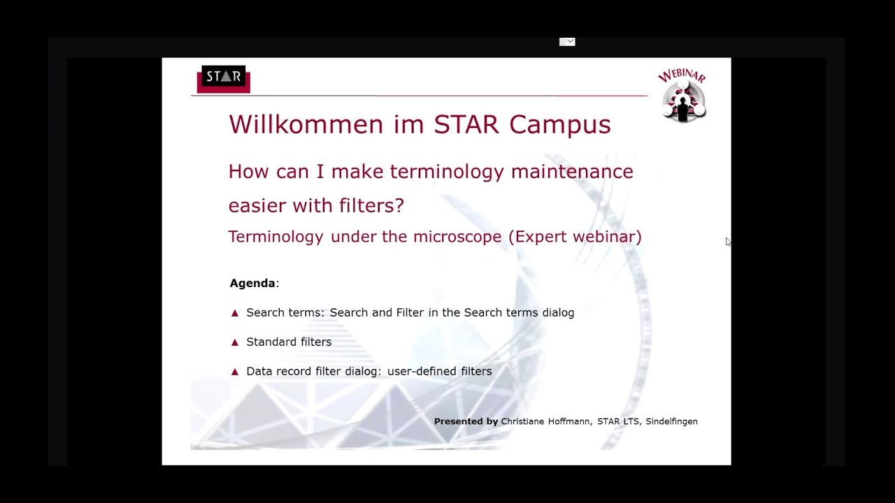 STAR TermStar: How can I make terminology maintenance easier with ...