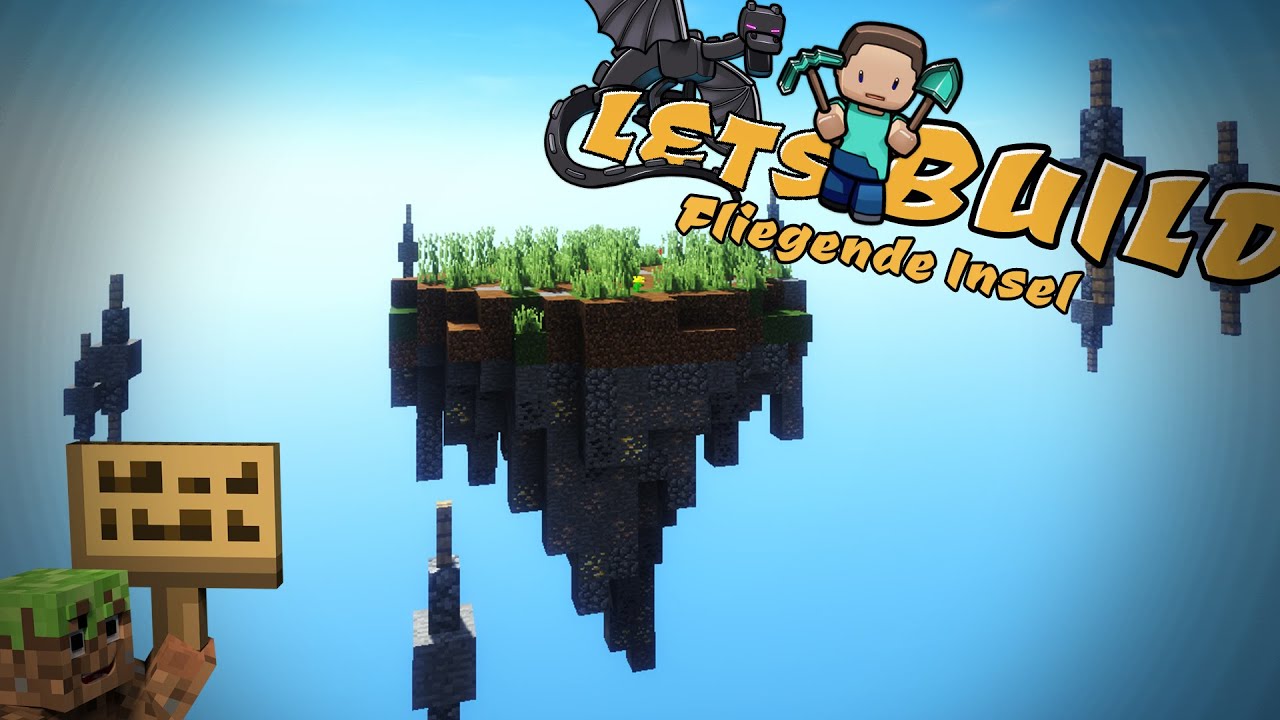 Fliegende Inseln bauen! | Minecraft Tutorial - YouTube