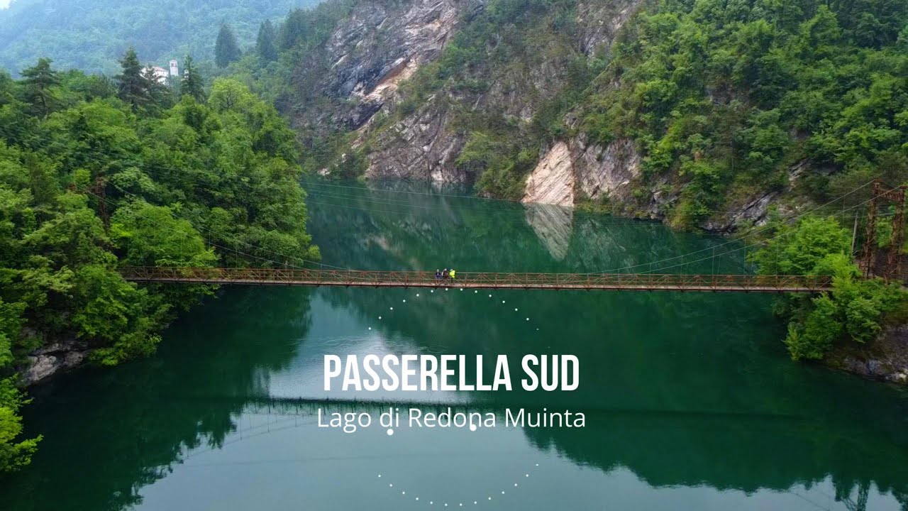 Lago di Redona Cascate Fachin località Chievolis. Si Vola! - YouTube