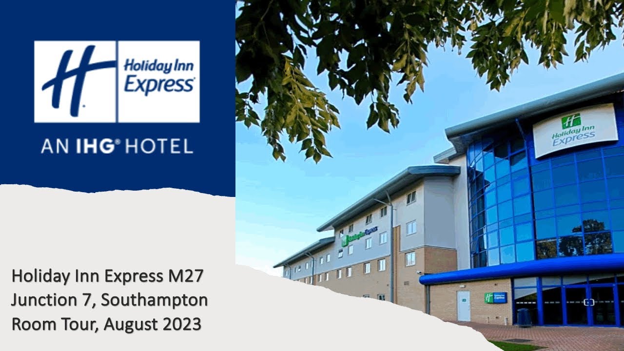 INSIDE the Holiday Inn Express M27, Junction 7 | Room Tour! - YouTube