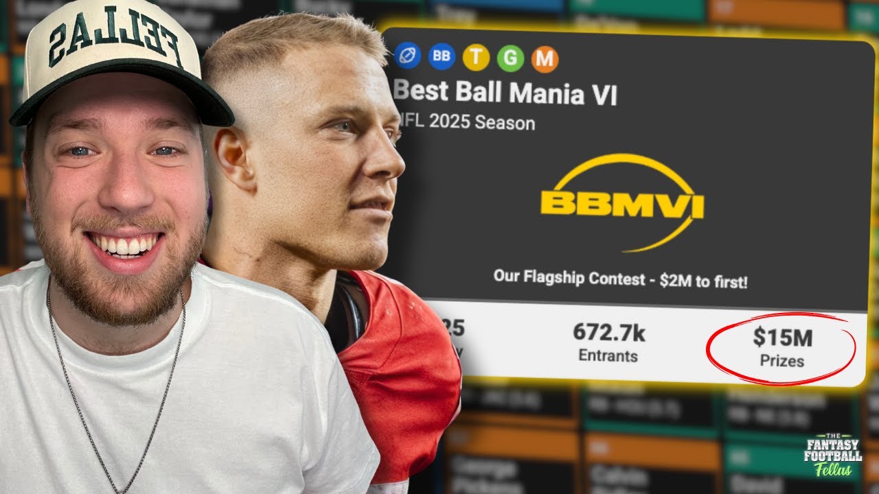 A Best Ball Mania 6 Team Drafted to PERFECTION (Or Completely Wrong ...