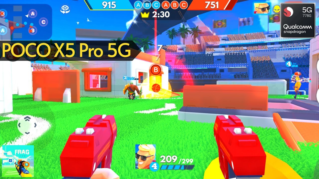 FRAG Pro Shooter | Android Gameplay | Poco X5 Pro 8/256 Snapdragon 778G ...