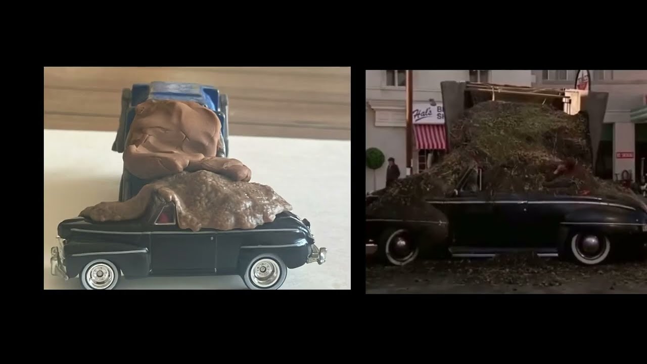 Back to the future manure scene stop motion recreation - YouTube