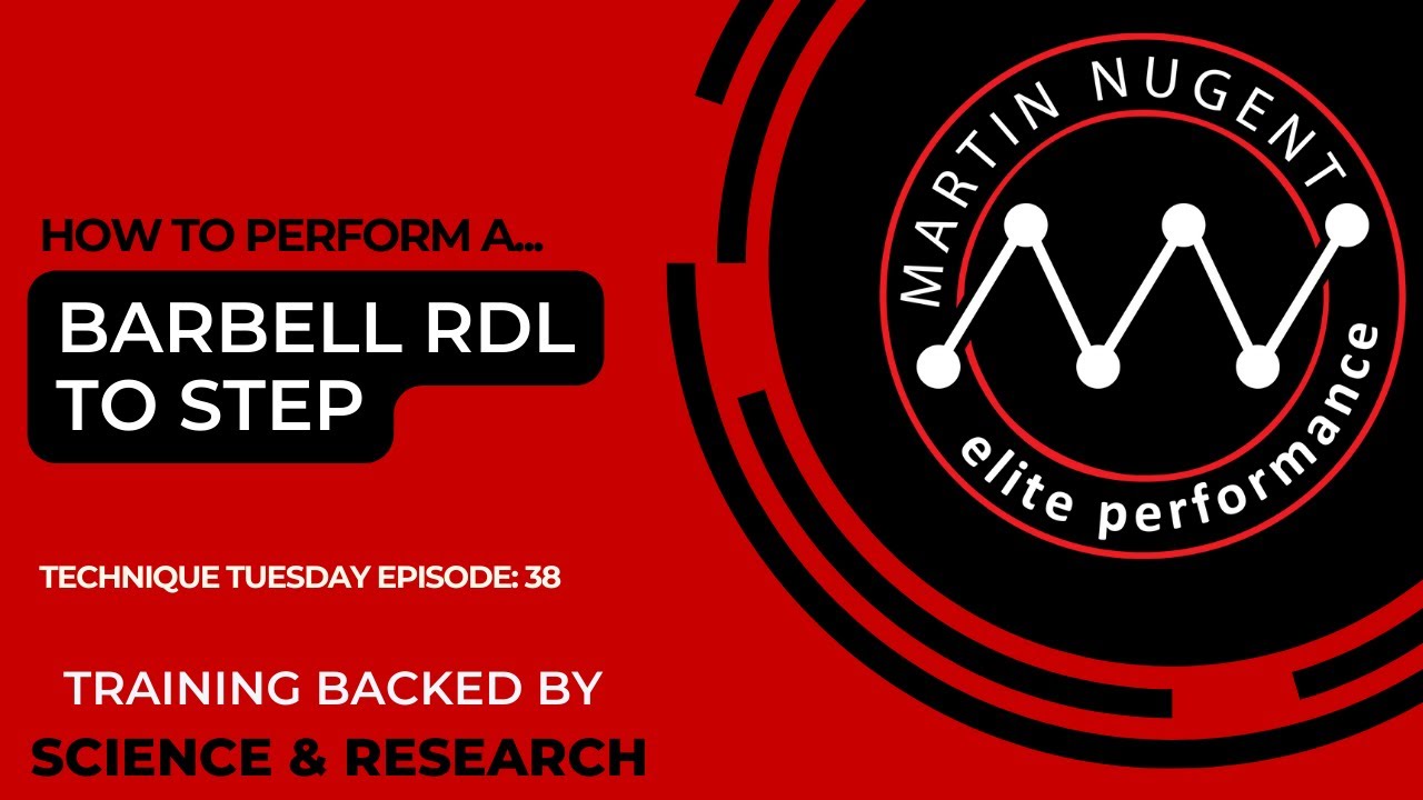 How To Complete A.... Barbell RDL to Step - YouTube