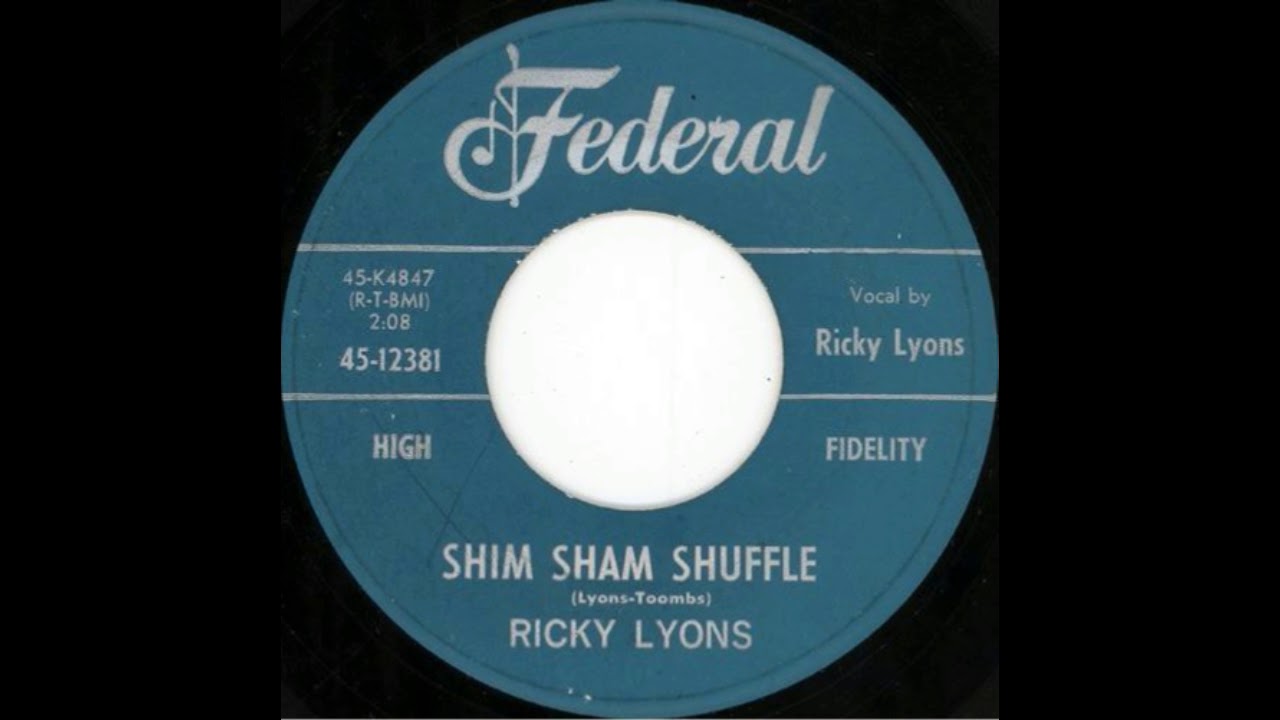 RICKY LYONS - Shim Sham Shuffle - YouTube