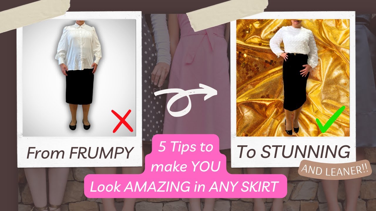 How to Not Look Frumpy in Skirts | Your Guide to dress Modest & Amazing ...