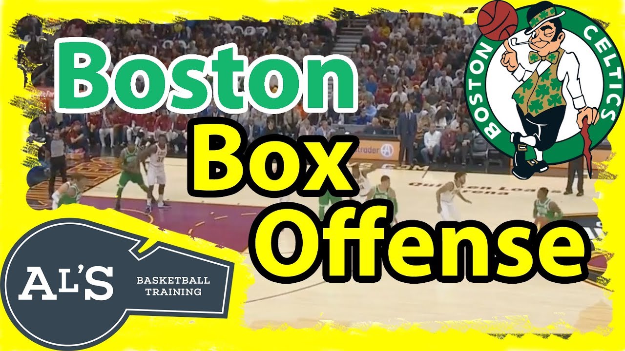 Box Cross Boston Celtics Basketball Play - YouTube