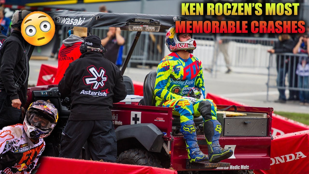 Ken Roczen's Most Memorable Crashes ~ HD ~ 2017 - YouTube