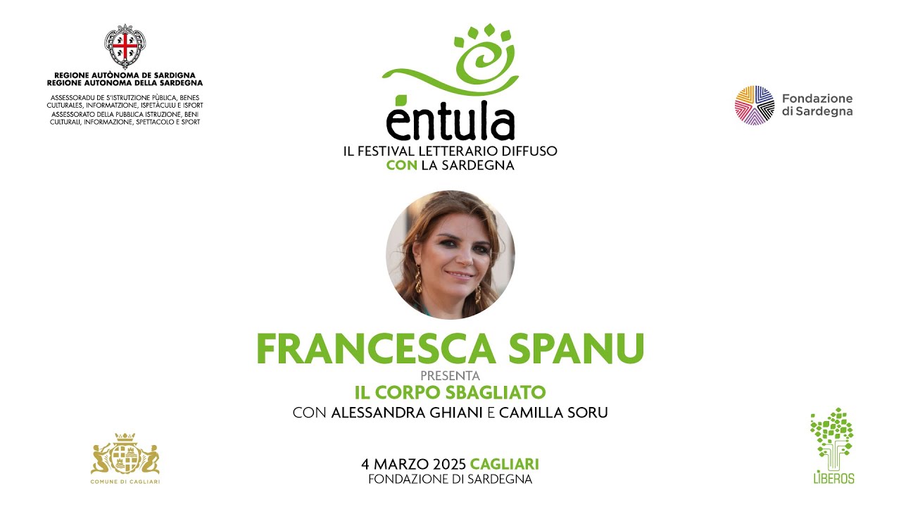 Éntula a Cagliari: Francesca Spanu presenta "Il corpo sbagliato" - YouTube