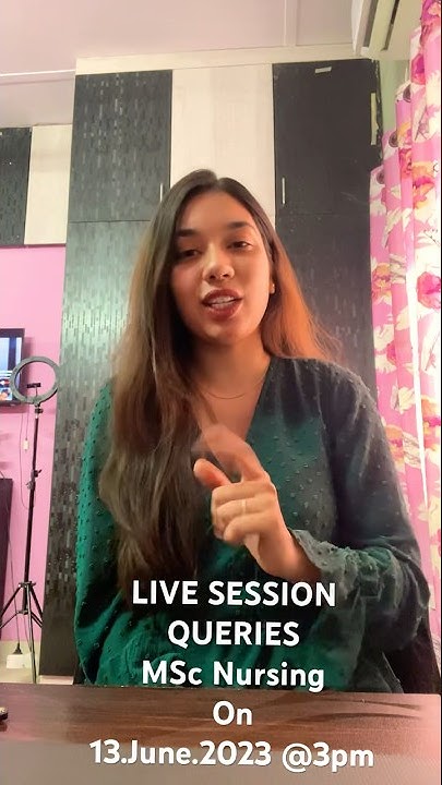 Live session on Queries regarding MSc Nursing AIIMS - YouTube