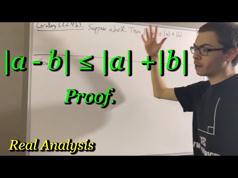 |a - b| ≤ |a| + |b| (Proof) [ILIEKMATHPHYSICS] - YouTube