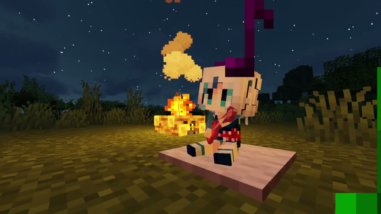 【Minecraft】My favourite creation at all time- Gura singing her BGM with ...