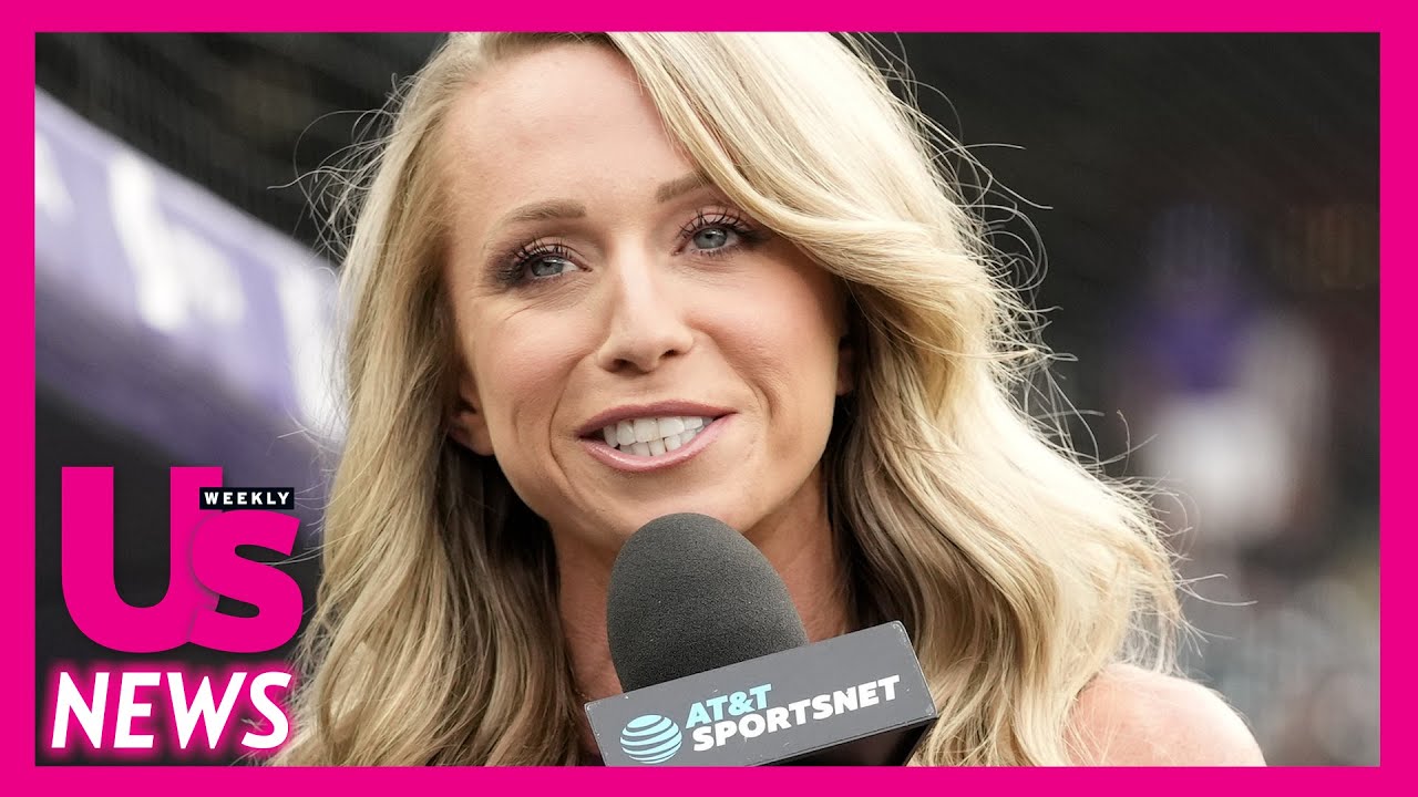 MLB Reporter Kelsey Wingert Hit in the Head by 95 MPH Line Drive - YouTube